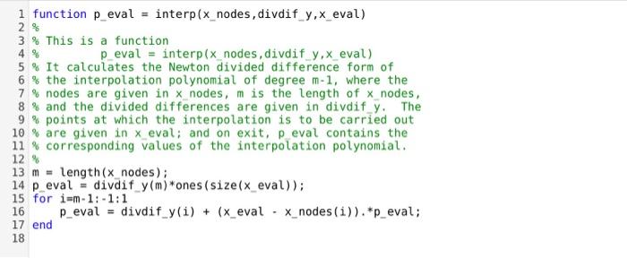 2. In this question we will use interpolating | Chegg.com