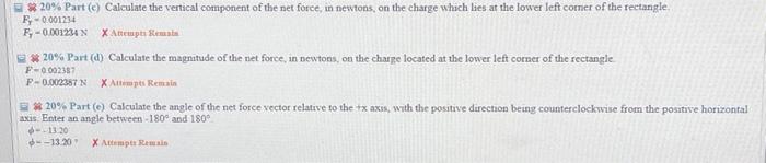 Solved (6\%) Problem 11: Four point charges of equal | Chegg.com
