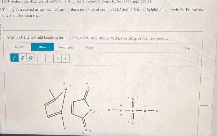 Solved A Dieh-Mler reaction of 2.5-dimetlylfurat and mateic | Chegg.com