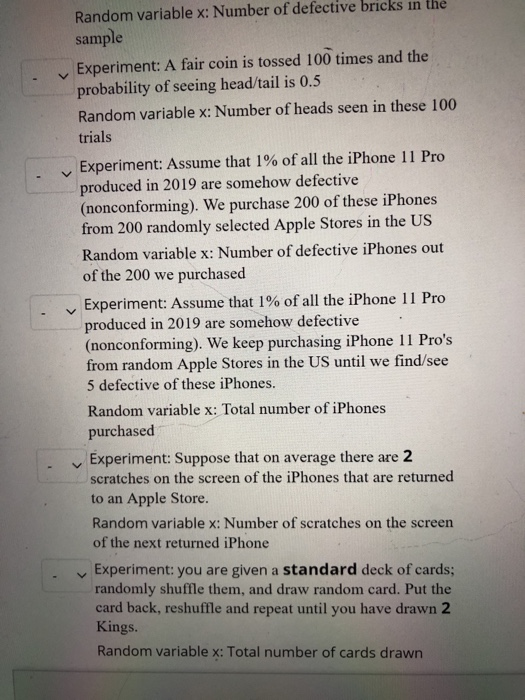 Solved Match each random variable with the distribution that | Chegg.com