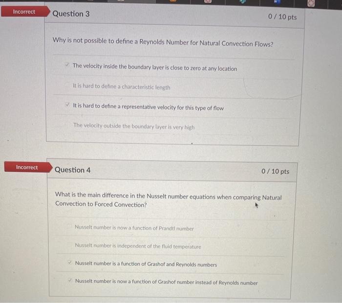 Solved Why is not possible to define a Reynolds Number for | Chegg.com