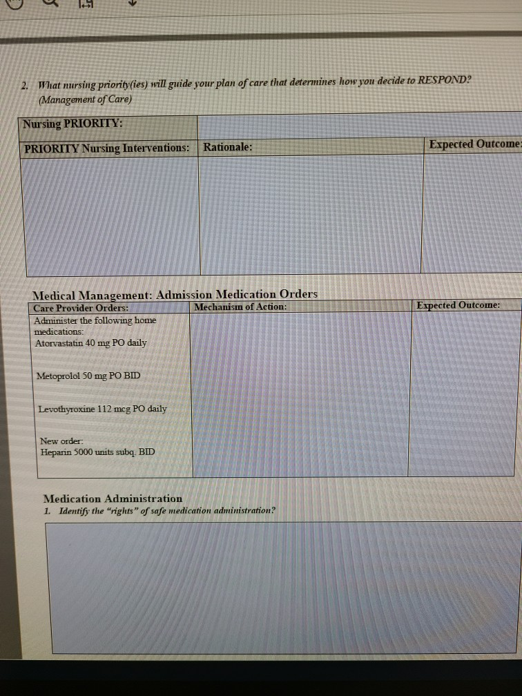 Solved History of Present Problem: Jerry Williams is a | Chegg.com