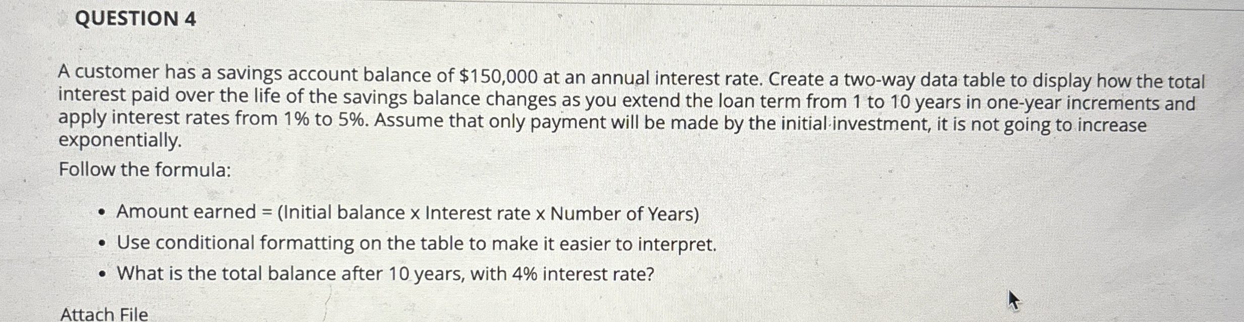 Solved QUESTION 4A customer has a savings account balance of | Chegg.com