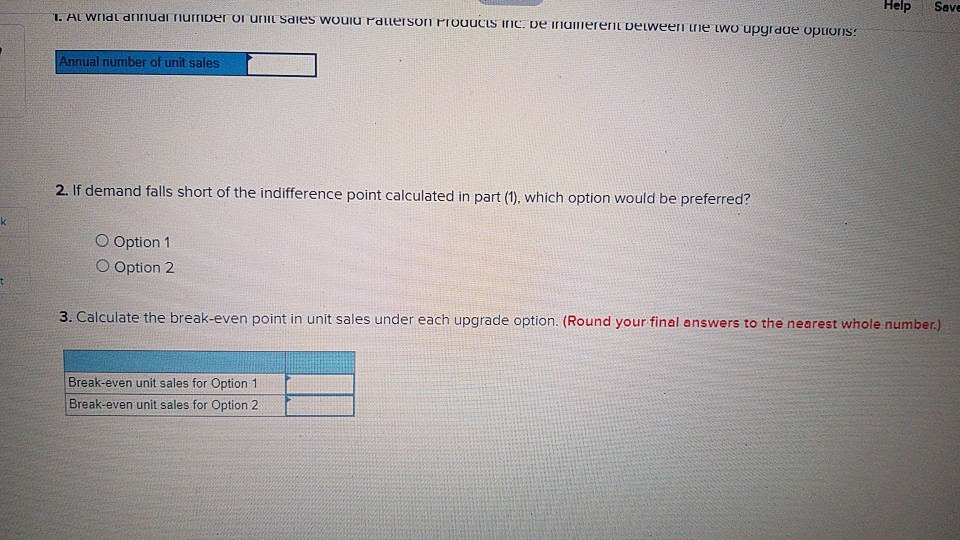 Solved Help Save Problem 4-31 Changes in Cost Structure; | Chegg.com
