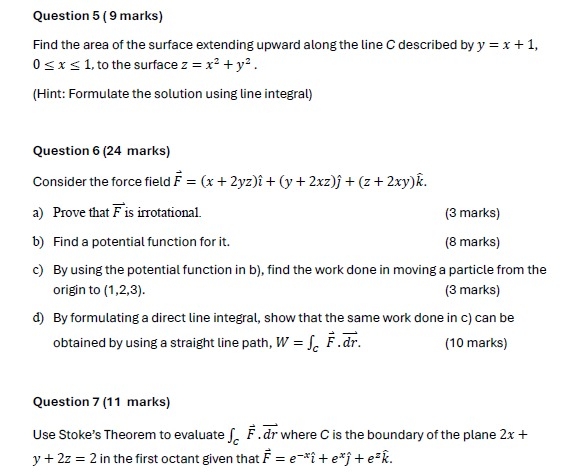 Solved Question 5 (9 marks)Find the area of the surface | Chegg.com Solved Question 5 (9 marks)Find the area of the surface | Chegg.com