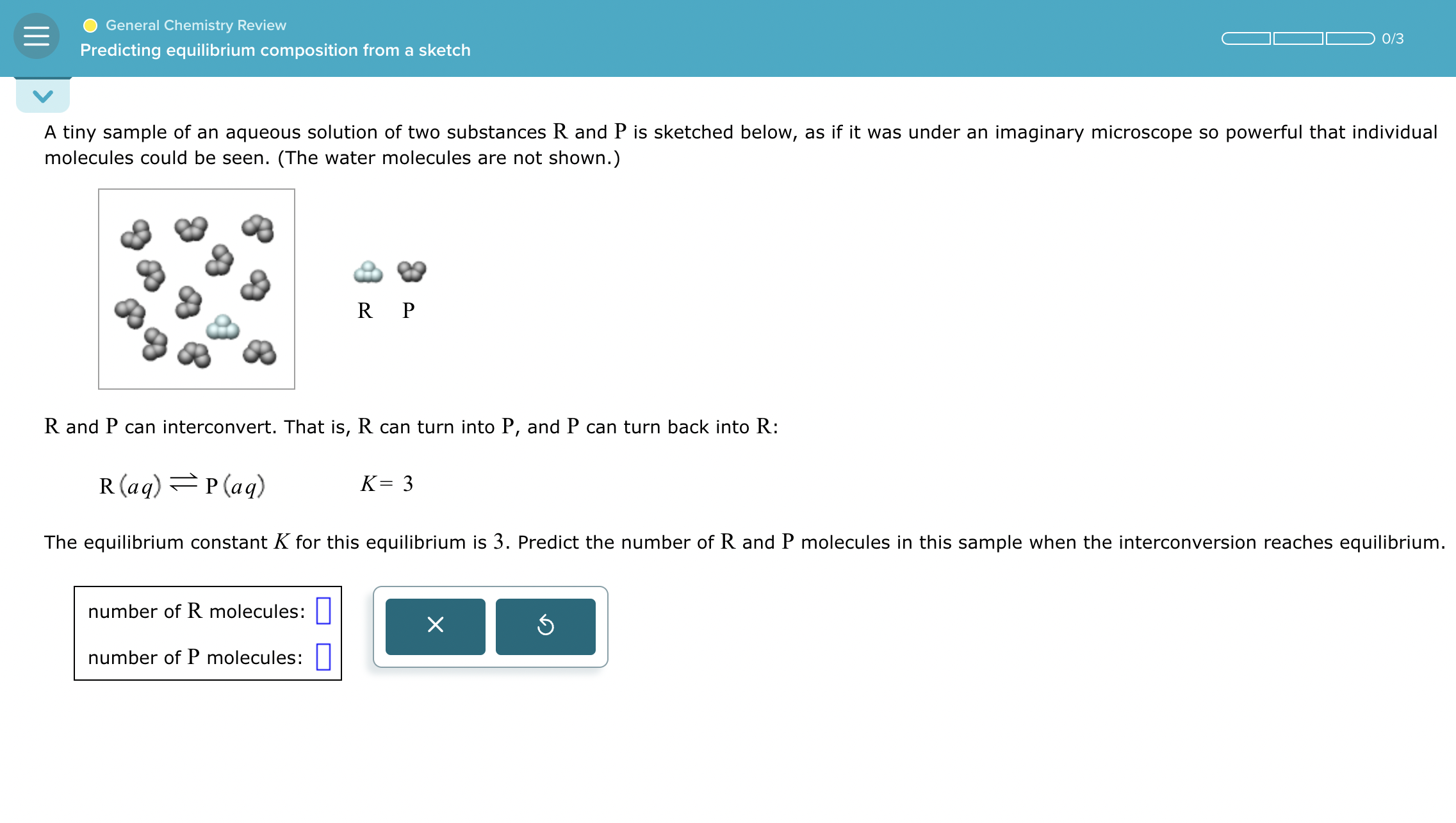 Solved A tiny sample of an aqueous solution of two | Chegg.com