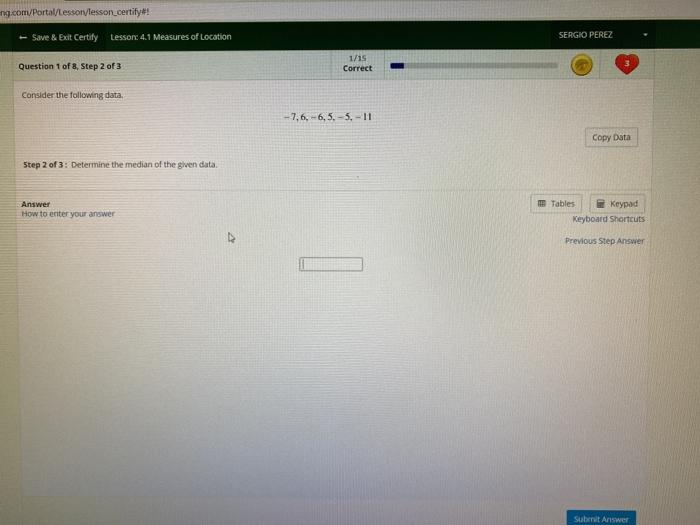 Solved ng.com/portal/lesson lesson_certify - Save & Exit | Chegg.com