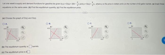 Solved Assume that the following has a linear cost function. | Chegg.com