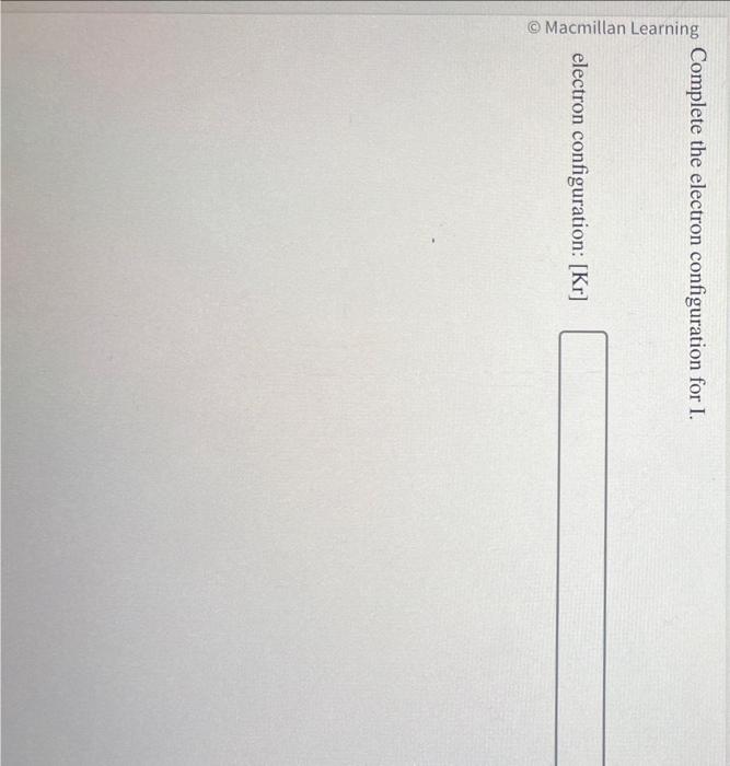 Solved Give The Full Electron Configuration For Calcium 1694