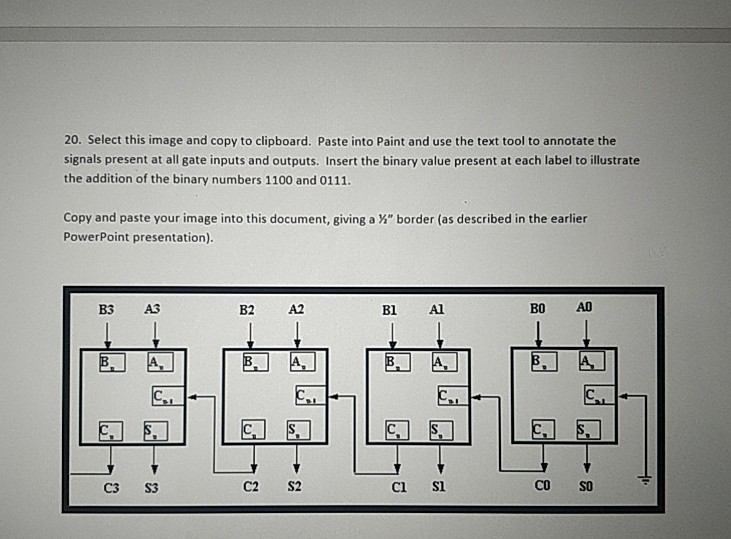 Solved 20. Select this image and copy to clipboard. Paste | Chegg.com