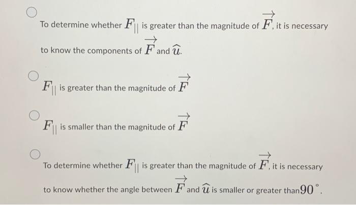 Solved A vector force defined as F=Fxi^+Fyj^+Fzk is | Chegg.com