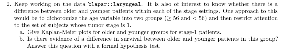 Solved Please give R studio code for how to run the tests | Chegg.com