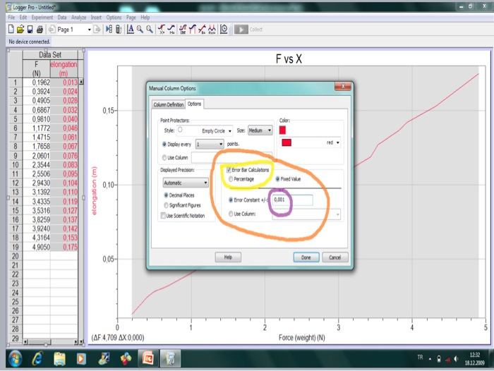 Solved In plotting physics graphs, what determines the value | Chegg.com