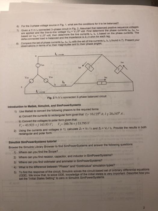 Solved Experiment 2 Basic 1-phase and 3-phase AC circuits | Chegg.com