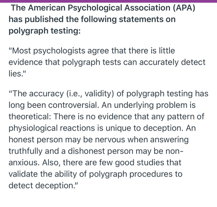 Solved The American Psychological Association (APA) has | Chegg.com
