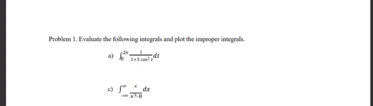 Solved please answer A and C and use RESIDUE THEOREMProblem | Chegg.com
