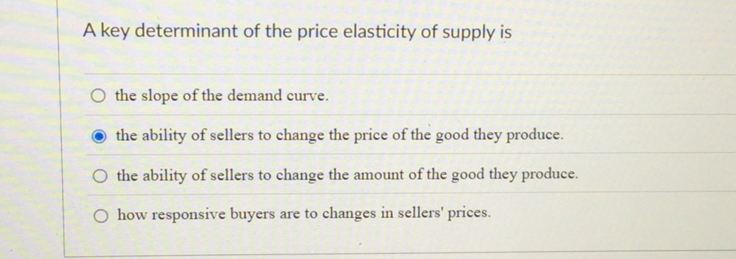 Solved When demand is elastic, a decrease in price will | Chegg.com