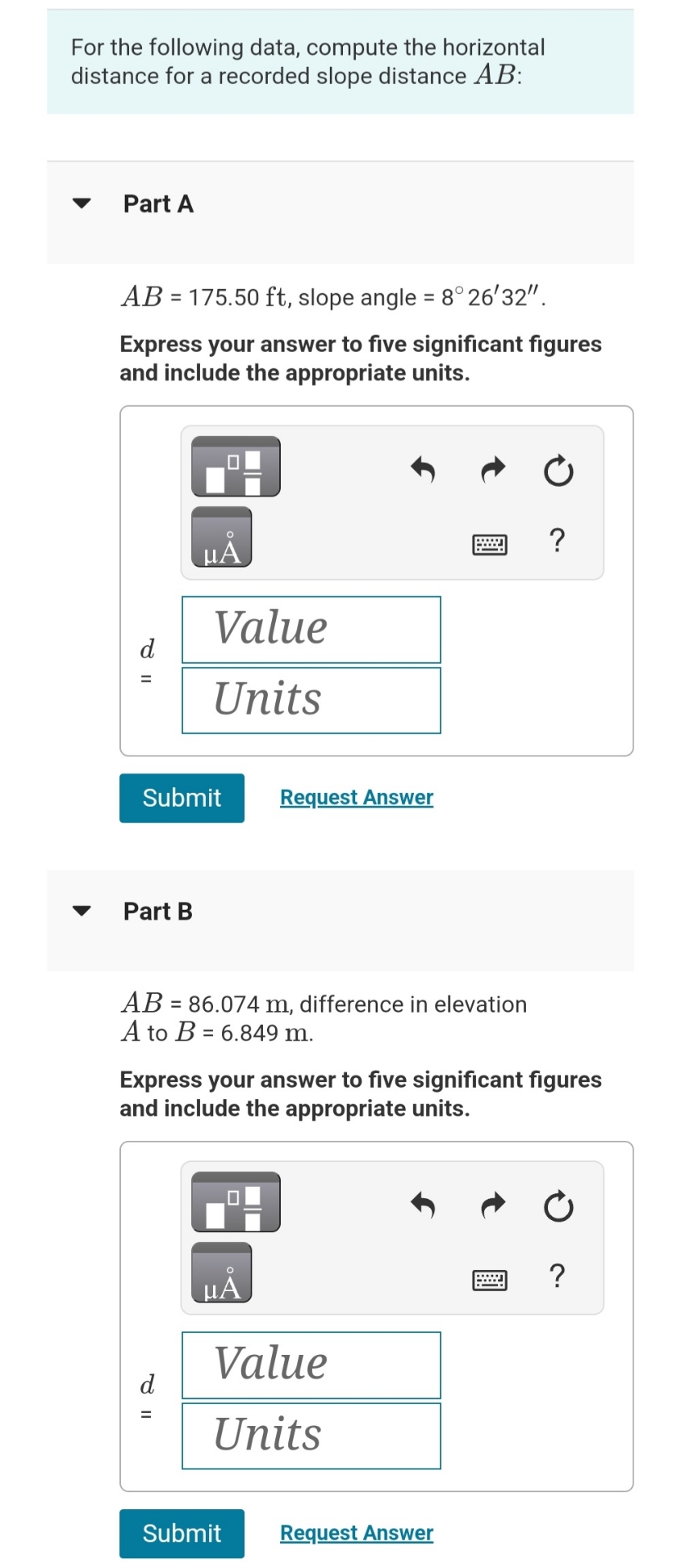 Solved by an EXPERT For the following data, compute the horizontal | Chegg.com