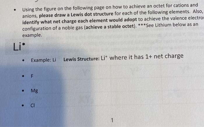 Solved . Using the figure on the following page on how to | Chegg.com