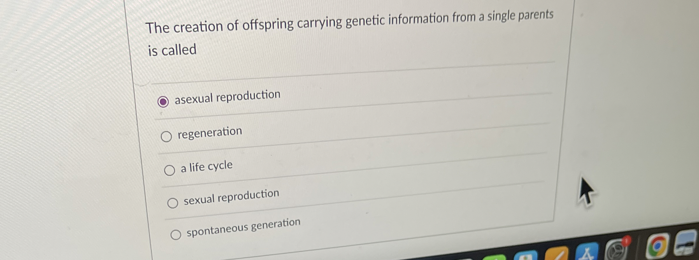 Solved The creation of offspring carrying genetic | Chegg.com