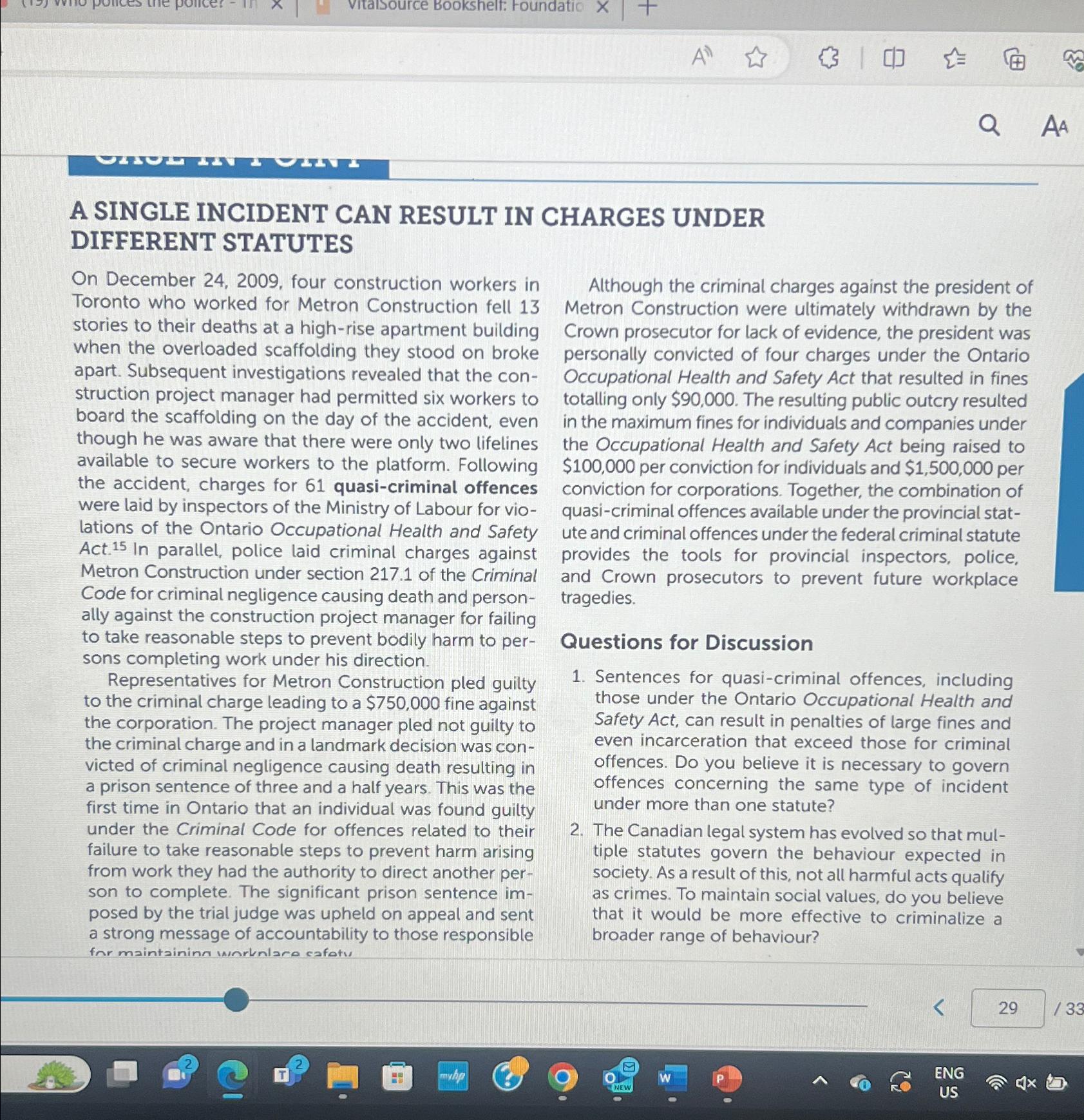 Solved A SINGLE INCIDENT CAN RESULT IN CHARGES UNDER | Chegg.com