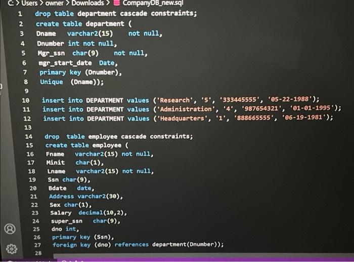Solved Assignment 6 PL/SQL Assignment 3 You need to create | Chegg.com
