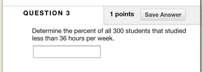 Solved 300 college students were surveyed on the number of | Chegg.com