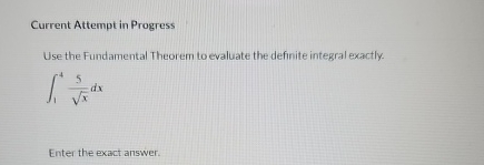 Solved Current Attempt in ProgressUse the Fundamental | Chegg.com