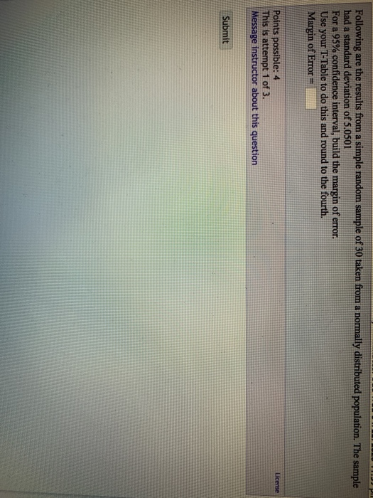 Solved Following are the results from a simple random sample | Chegg.com