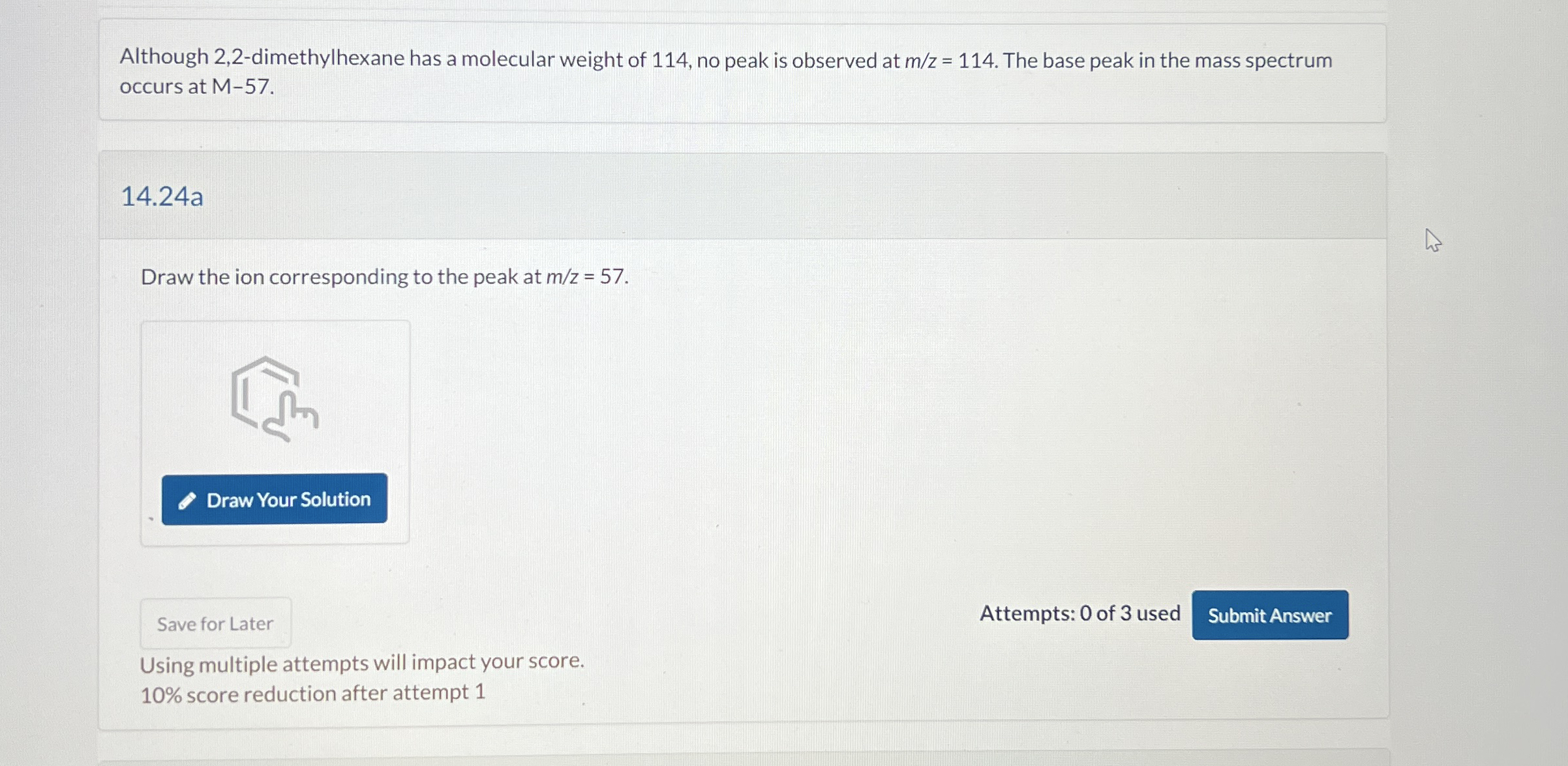 Solved Although 2,2-dimethylhexane has a molecular weight of | Chegg.com
