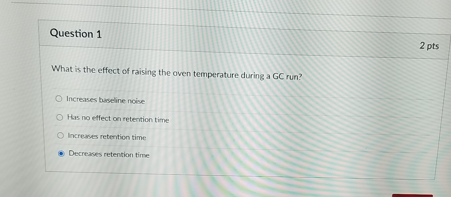 Solved Question 12 ﻿ptsWhat is the effect of raising the | Chegg.com