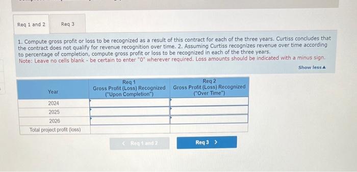 Solved Curtiss Construction Company, Incorporated, entered | Chegg.com