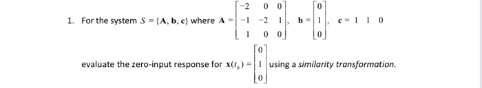 Solved 4. Is the system of Problem#1 a. Internally stable? | Chegg.com