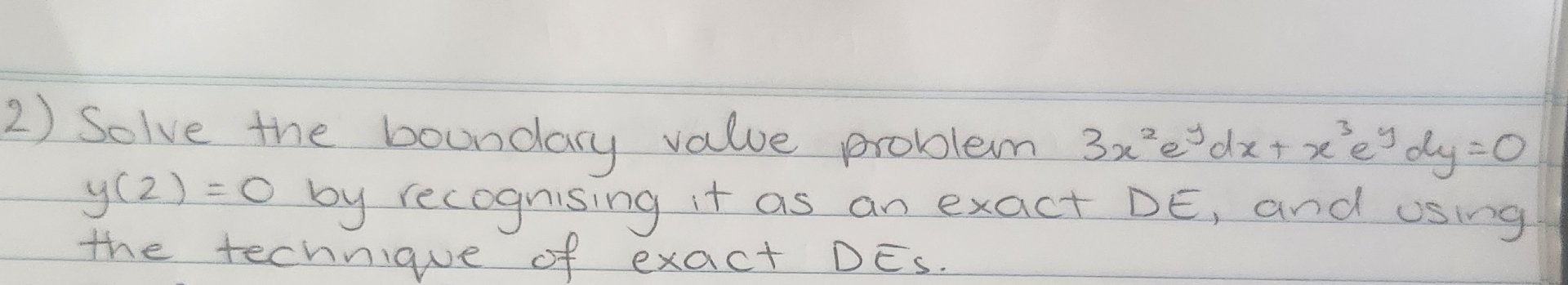 Solved Solve the boundary value problem | Chegg.com