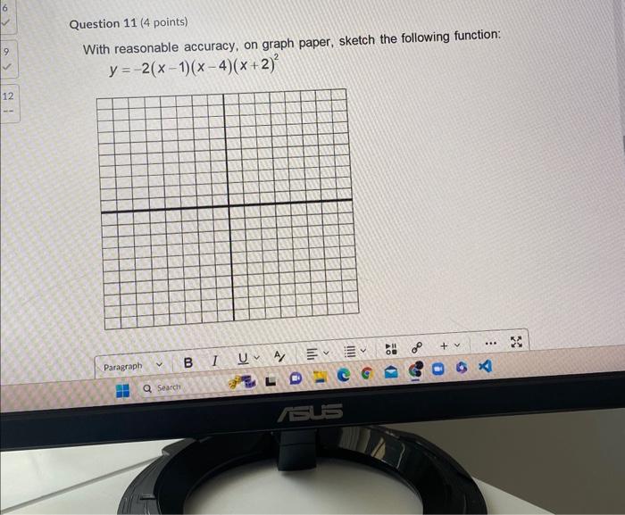 Solved With reasonable accuracy, on graph paper, sketch the | Chegg.com