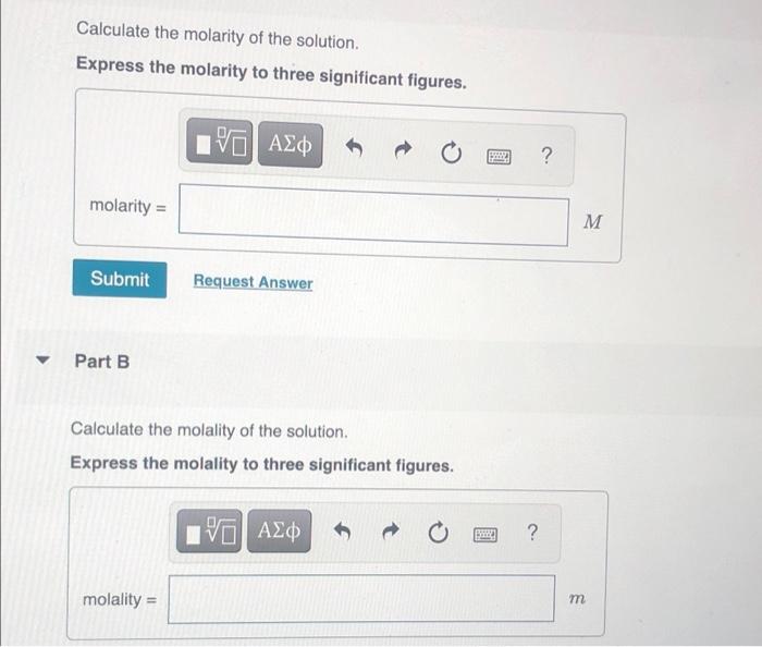 Solved An aqueous KNO3 solution is made using 82.0 g of KNO3 | Chegg.com