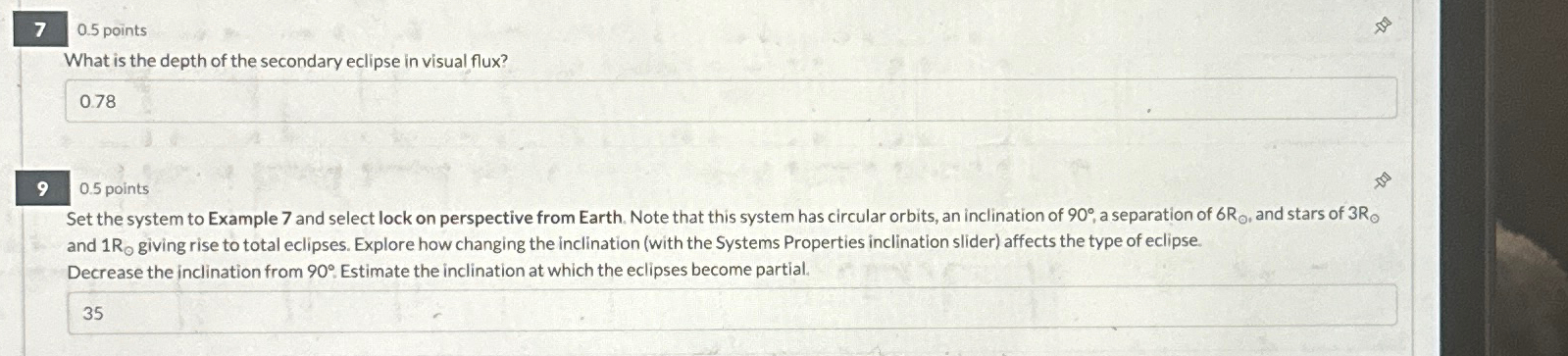 Solved 70.5 ﻿pointsWhat is the depth of the secondary | Chegg.com