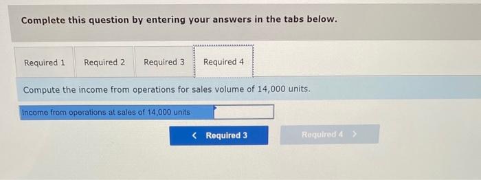 Solved Exercise 21-3 Preparing flexible budgets LO P1 Tempo | Chegg.com