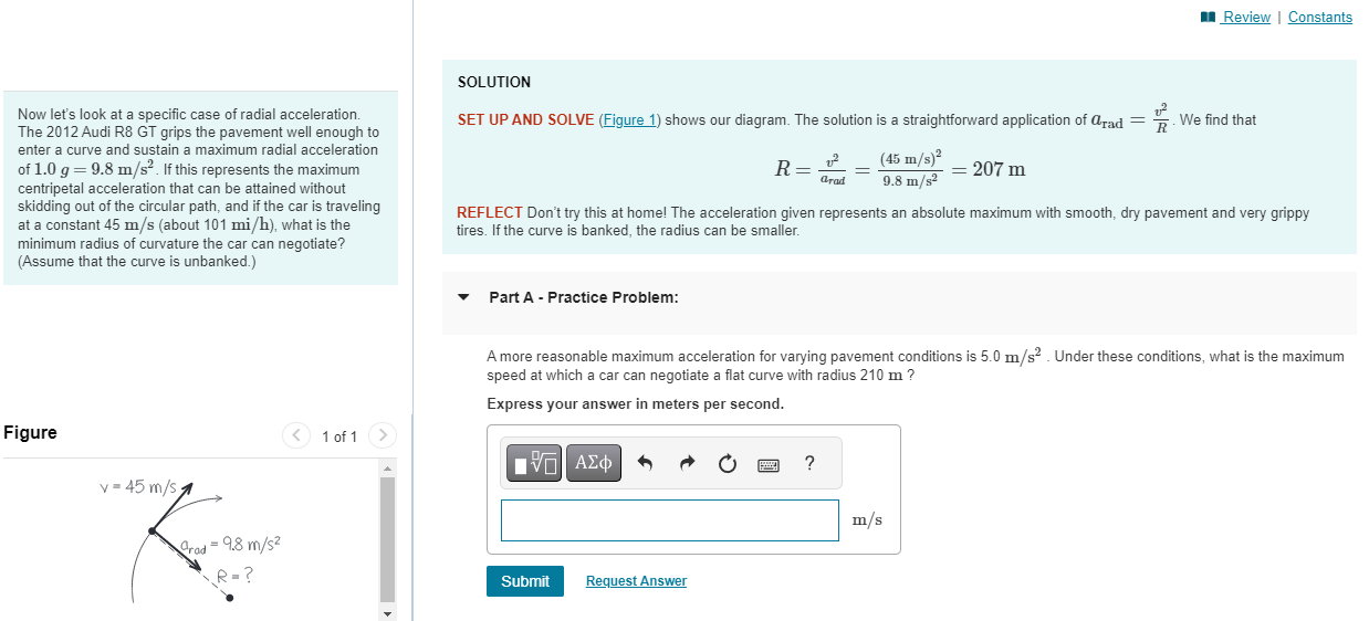 Solved SOLUTIONNow let's look at a specific case of radial | Chegg.com