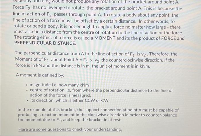 Solved Assume that A is a rigid roof beam to which the | Chegg.com
