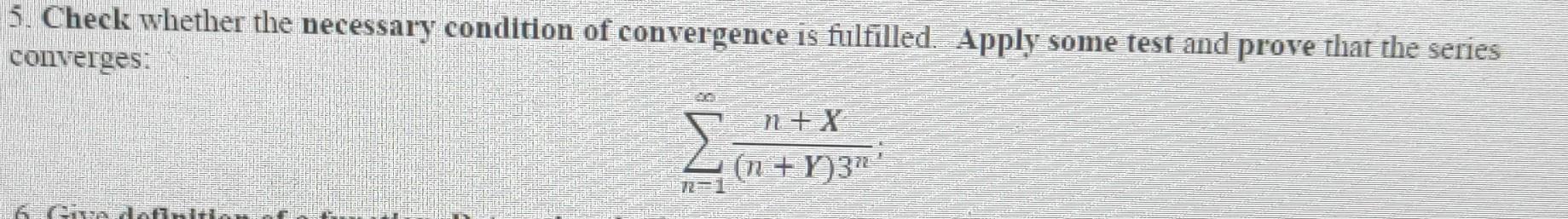 Solved 5. Check whether the necessary condition of | Chegg.com