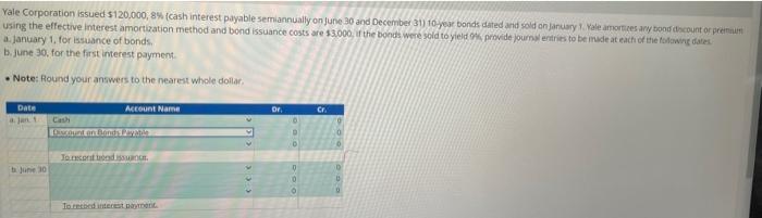 Solved Using the effective interest amortization method and | Chegg.com