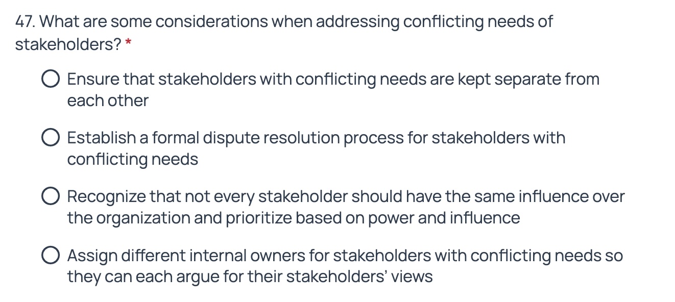 Solved What are some considerations when addressing | Chegg.com