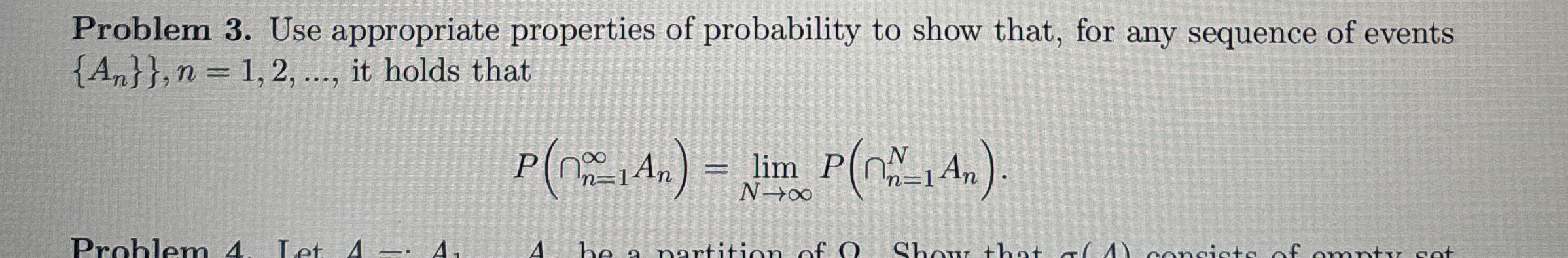 Solved Problem 3. ﻿Use appropriate properties of probability | Chegg.com
