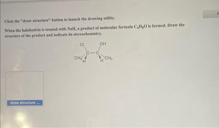 Solved Click the "draw structure" button to launch the | Chegg.com