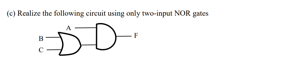 Solved (a) ﻿An XOR gate can be replaced by an OR gate under | Chegg.com