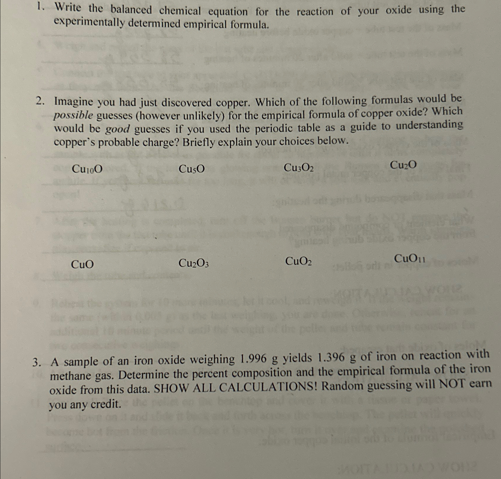 Solved Write the balanced chemical equation for the reaction | Chegg.com