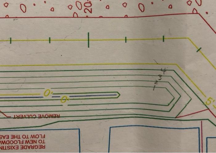 Solved how to read grading plan. what are the elevations of | Chegg.com