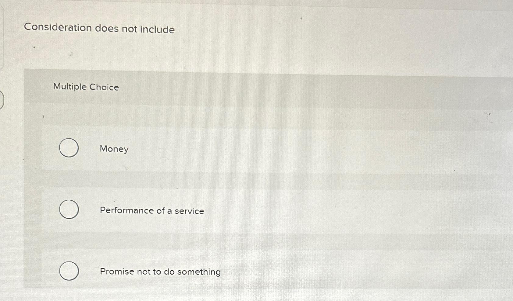 Solved Consideration does not includeMultiple | Chegg.com