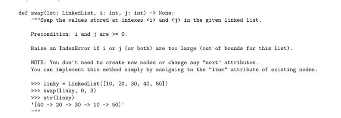 Solved Have to implement this function by its docstring. We | Chegg.com